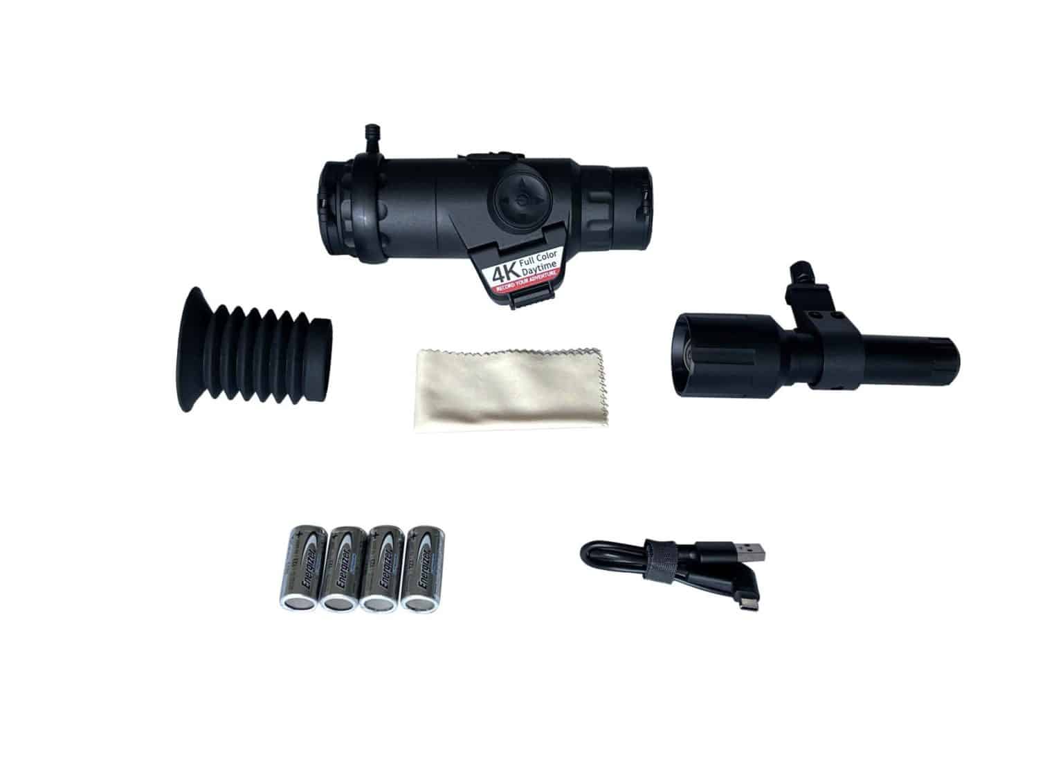 Sightmark Wraith 4K Mini 4-32×32 Digital Riflescope (Free Battery Pack!)