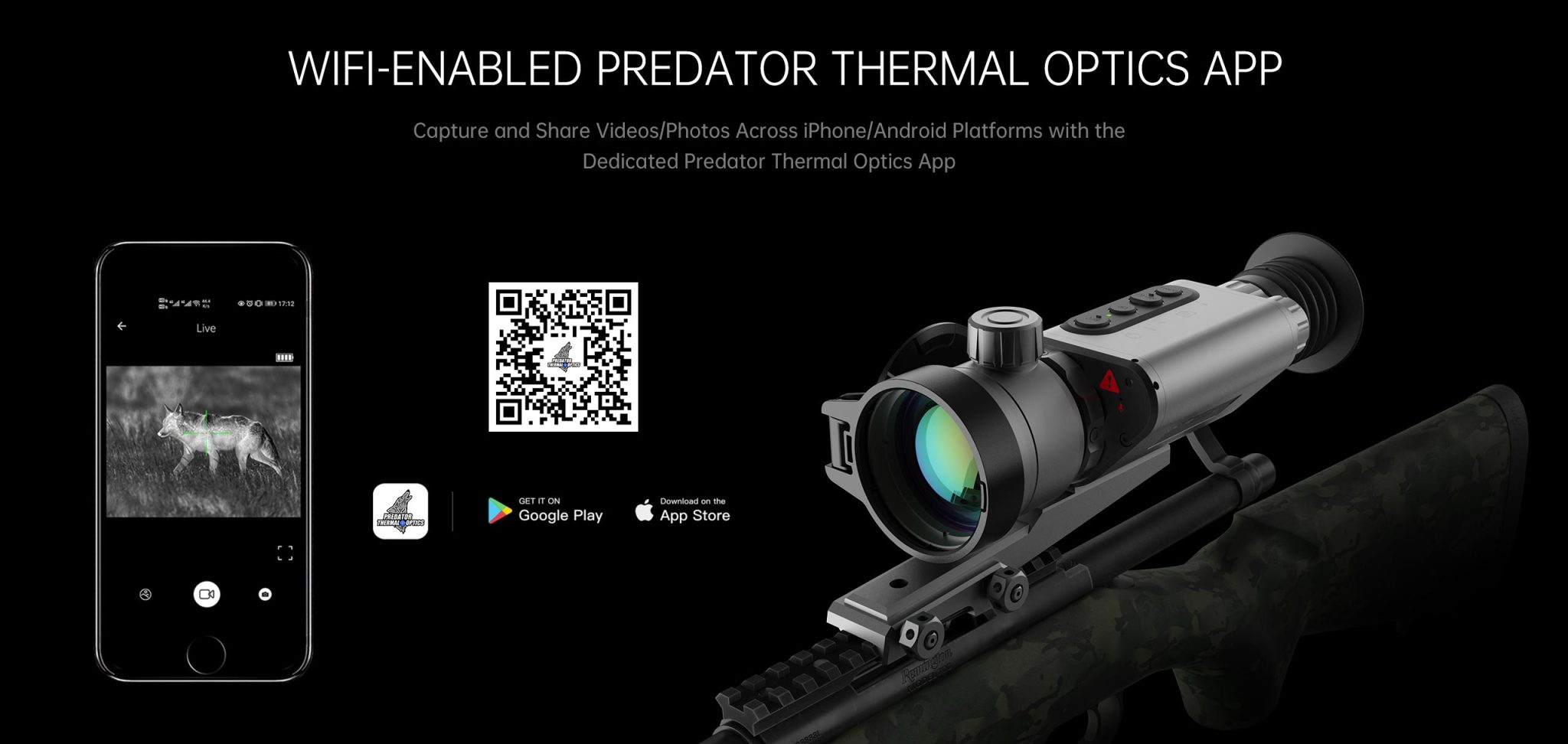 Predator Thermal Optics Harvester 50-384 Thermal Riflescope