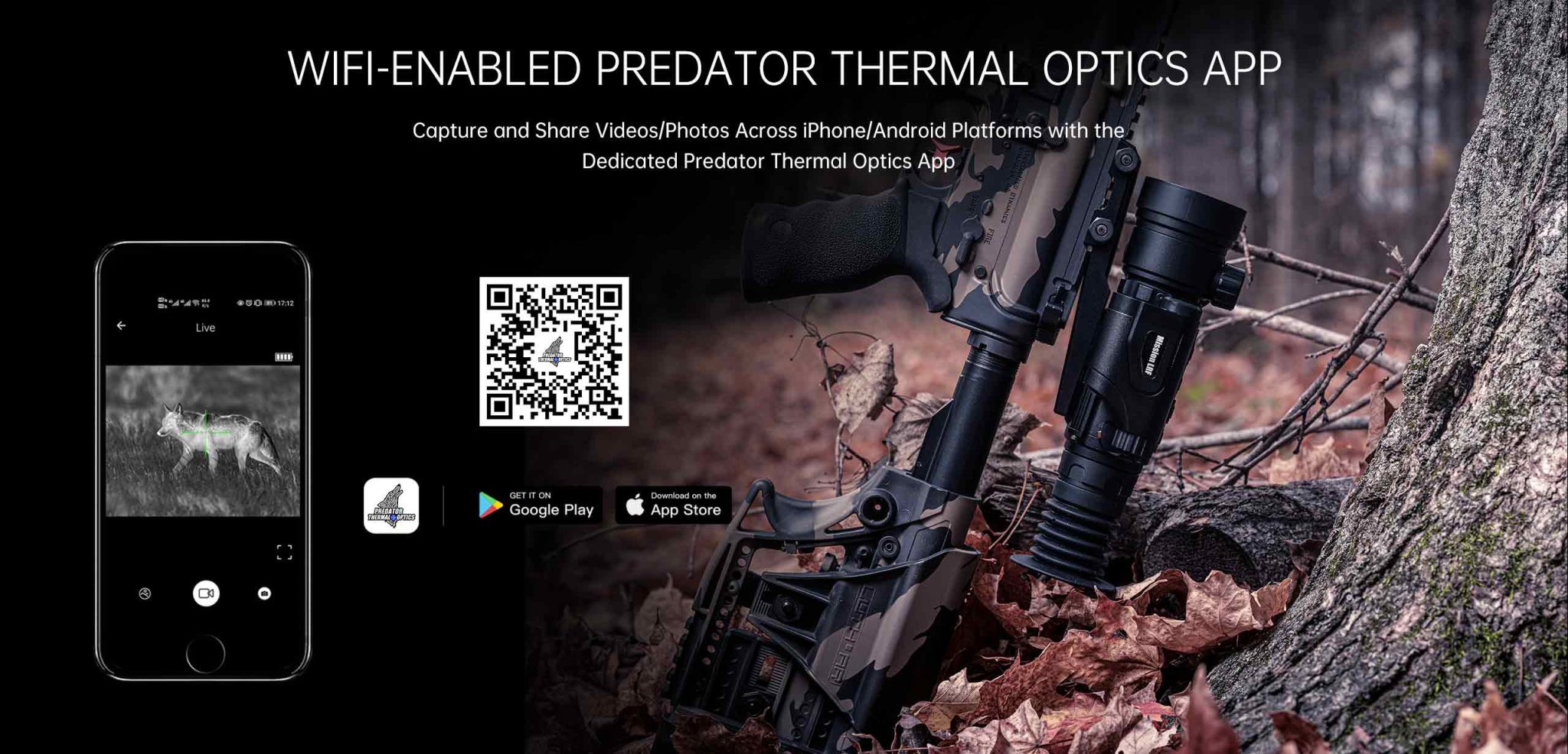 Predator Thermal Optics Mission LRF 50-640 Thermal Riflescope