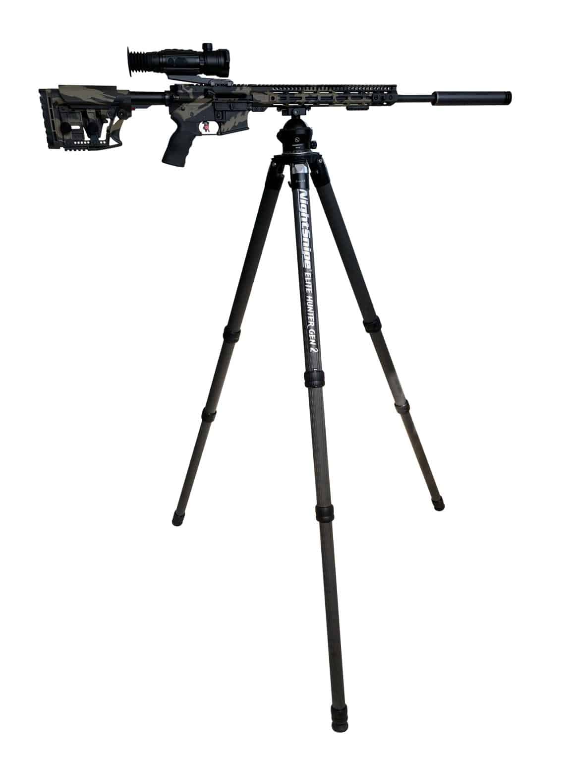 Sunwayfoto XB70 / 70mm Hunting / Shooting Ball Head with Picatinny ...