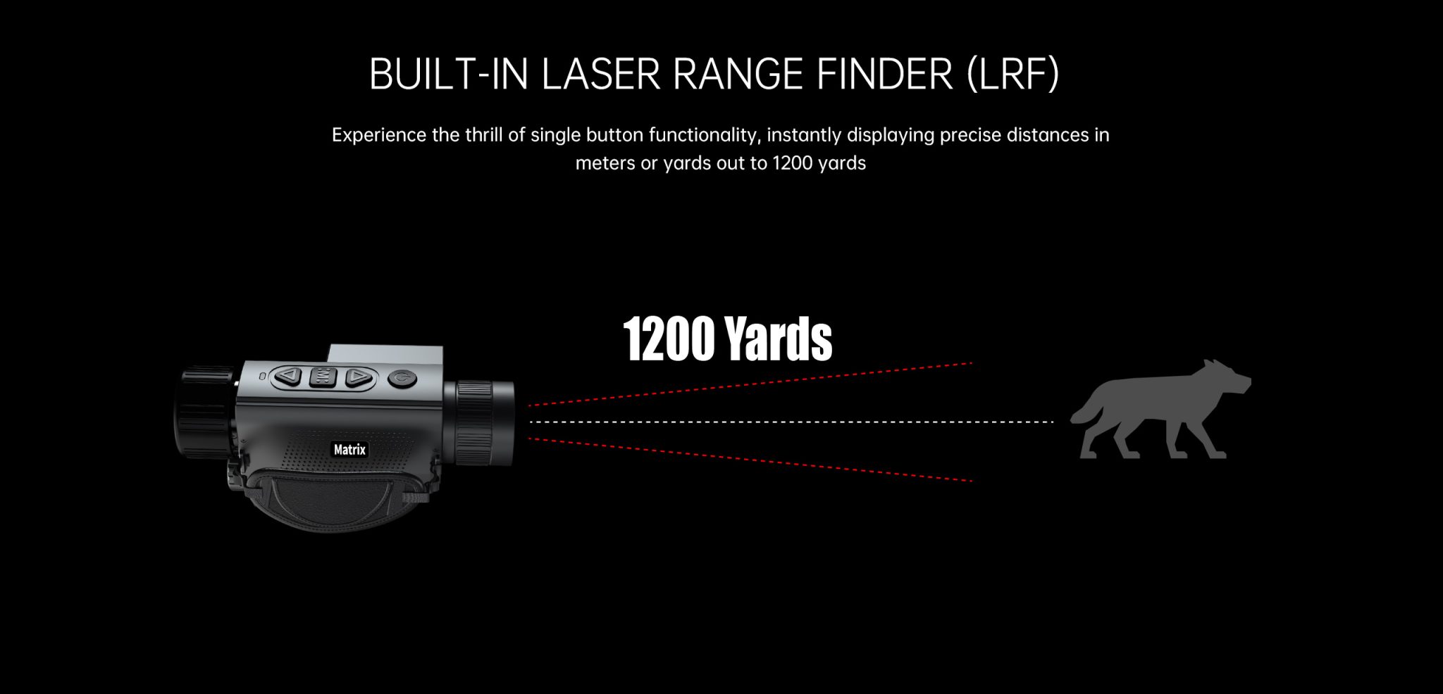 Predator Thermal Optics Matrix 35-640 LRF Thermal Monocular