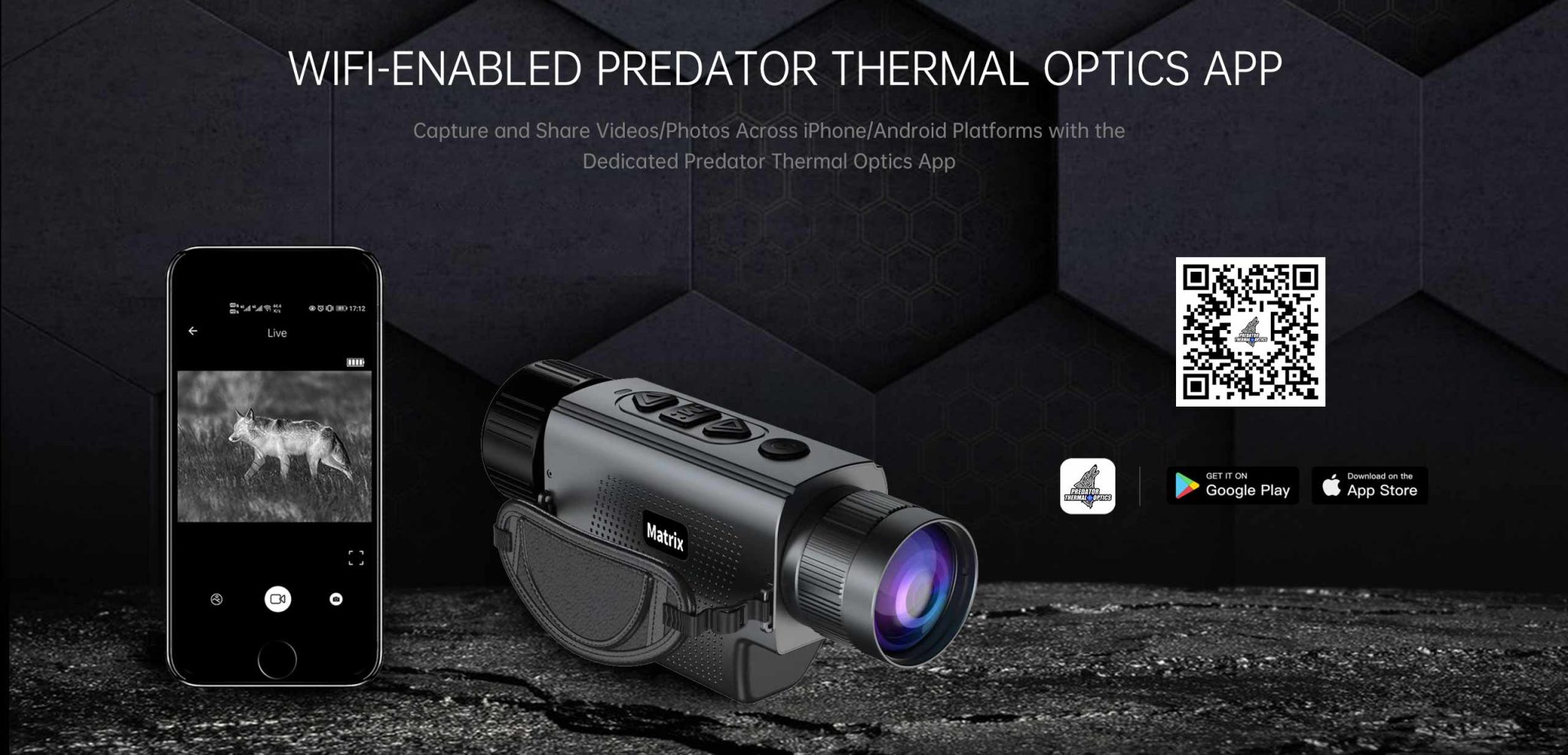 Predator Thermal Optics Matrix 35-640 Thermal Monocular